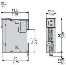 TM3BCEIP; Модуль распределенного ввода-вывода, Modicon TM3 ...