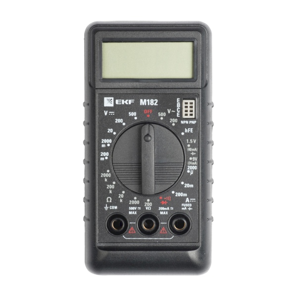 In-180701-bm182; Мультиметр цифровой M182 Master EKF (ЭКФ) по цене 732 руб.
