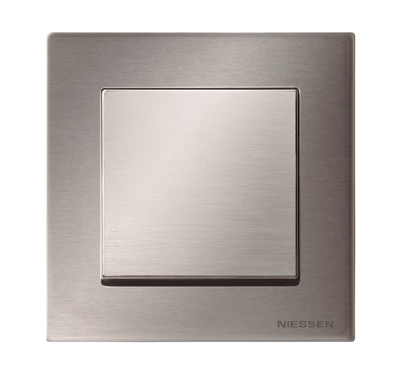 2CLA857100A1401; Рамка 1 пост SKY нержавеющая сталь ABB - купить в интернет-магазине, цена 4438 ...