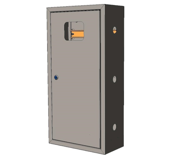 uerm-din-300; ЯУР с одной DIN-рейкой (300х300х150) Basic EKF (ЭКФ) по цене 3434 руб.